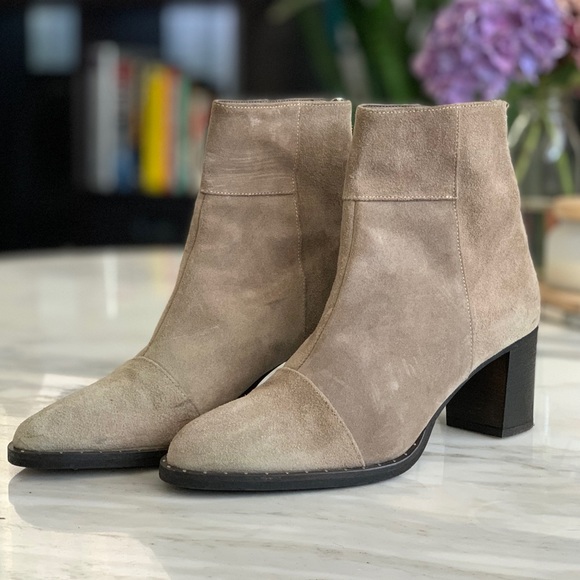 Avellini | Shoes | Italian Made Avellini Suede Ankle Boots Taupe | Poshmark
